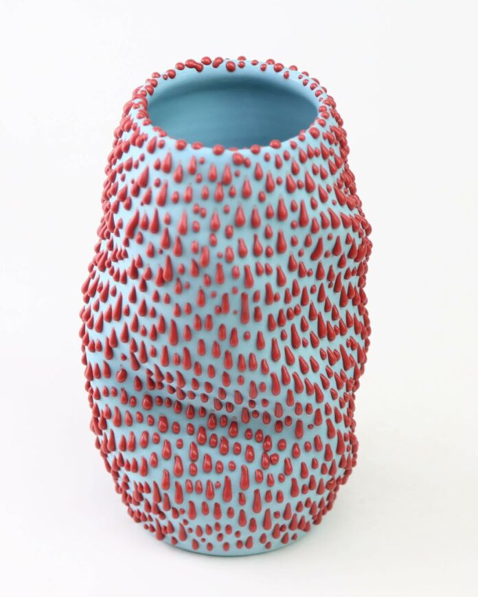 Philip Kupferschmidt: gloopy drip ceramic creature art