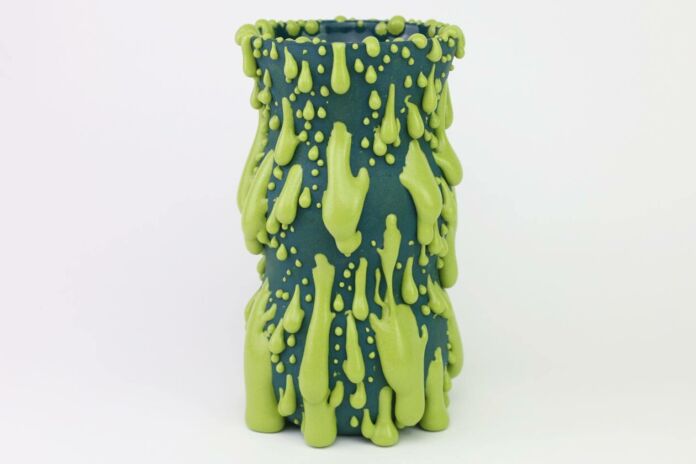 Philip Kupferschmidt: gloopy drip ceramic creature art