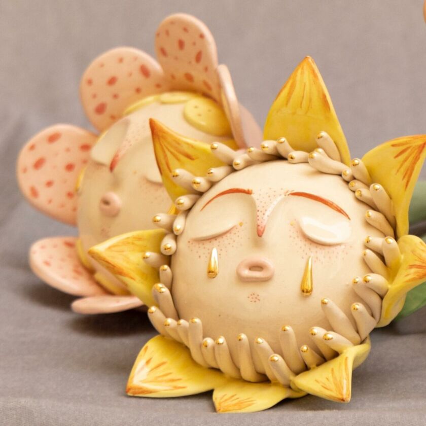 Abi Castillo: whimsical figurative ceramic sculptures