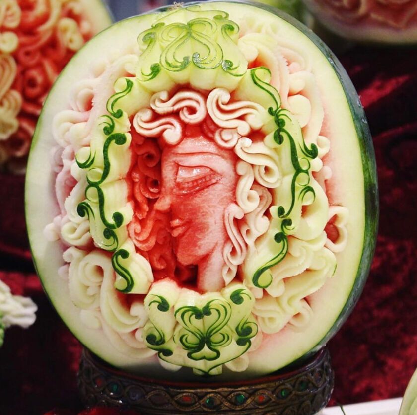 The art of edible elegance: Daniele Barresi's breathtaking fruit and ...
