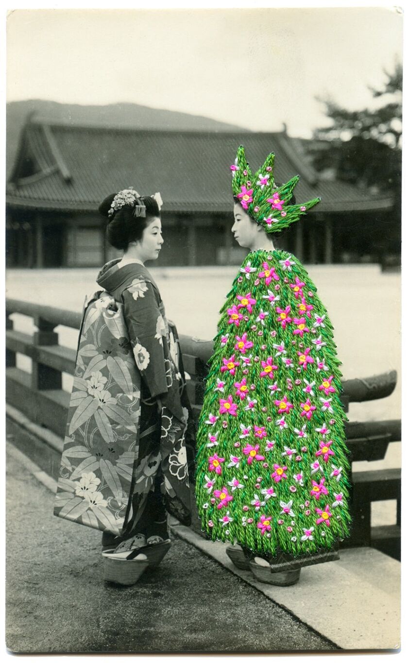 Threaded memories: the magnificent embroidered vintage portraits of Han ...