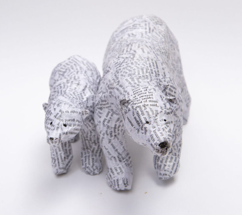 Diana Parkhouse creates wonderful animal papier-mâché sculptures ...