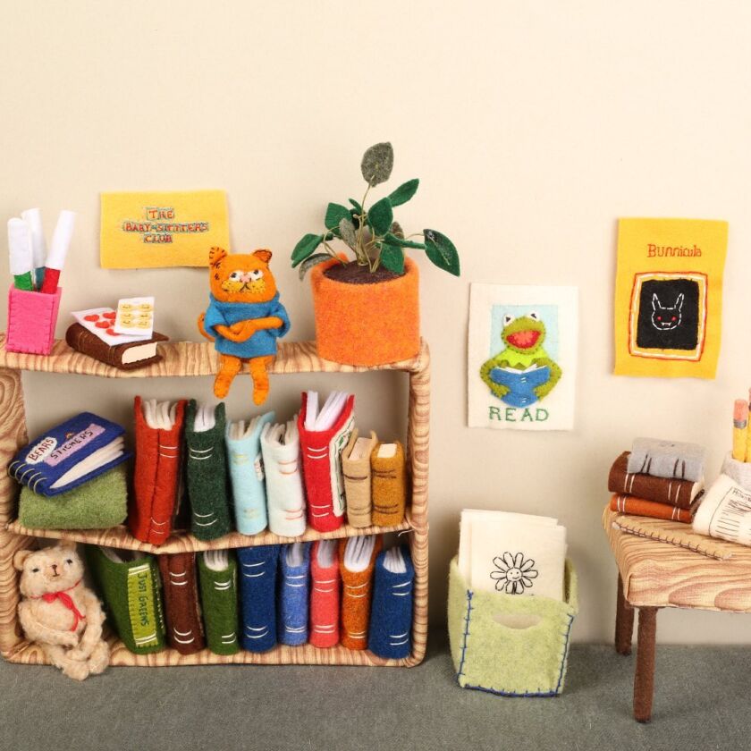 Adorable sculptural textile dolls by Cat Rabbit: a world of whimsical ...