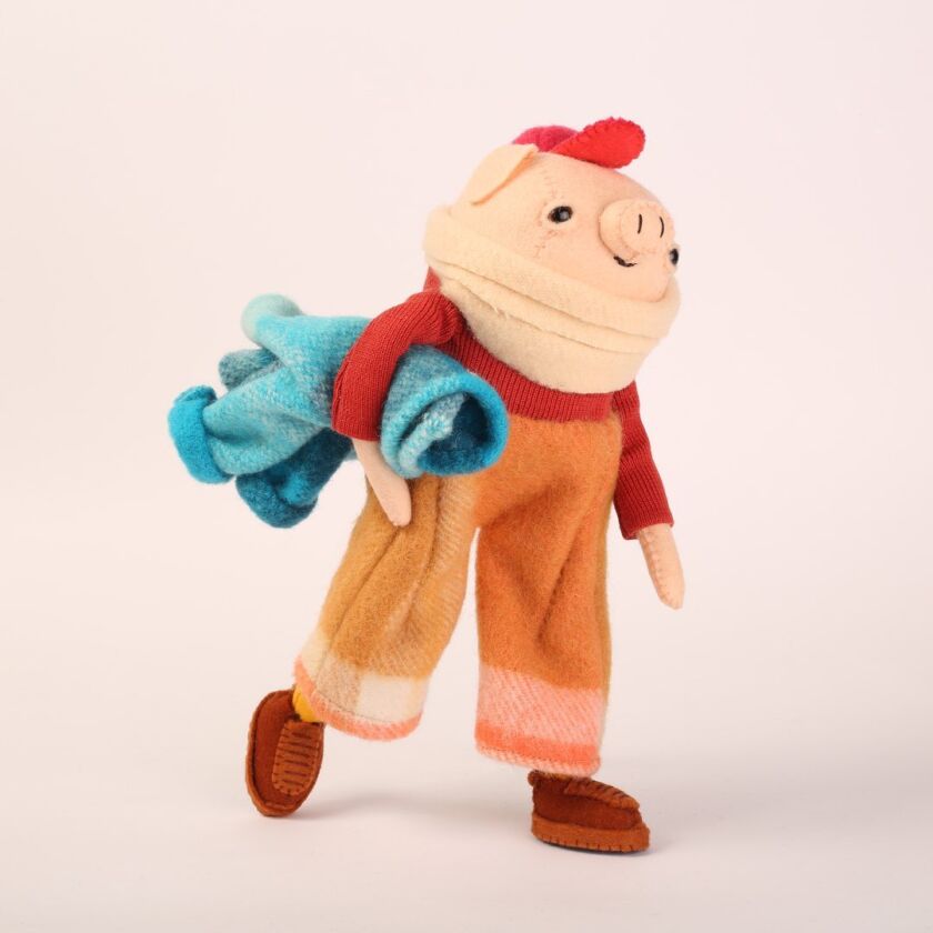Adorable sculptural textile dolls by Cat Rabbit: a world of whimsical ...