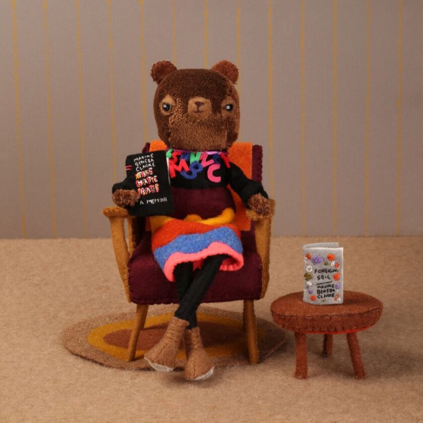 Adorable sculptural textile dolls by Cat Rabbit: a world of whimsical ...