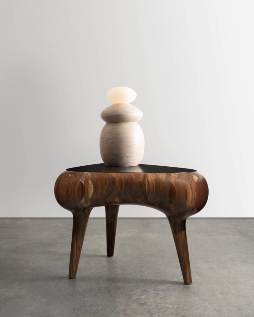 Richard Haining: elegant salvaged wood furniture sculptures