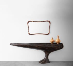 Richard Haining: elegant salvaged wood furniture sculptures