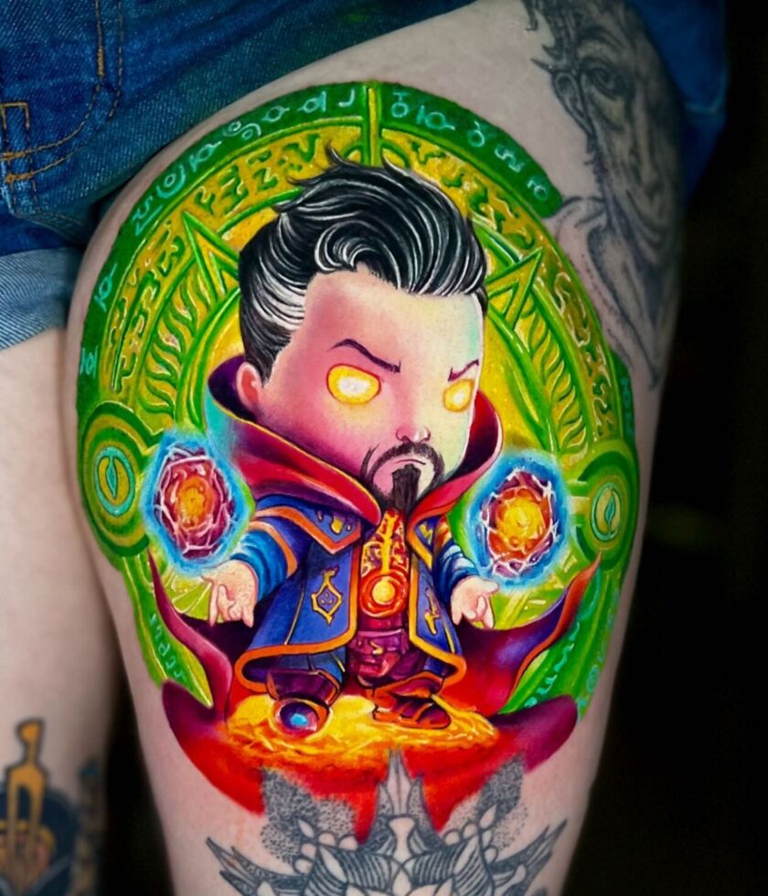 Clayton Dias: chromatic realist tattoos — Visualflood