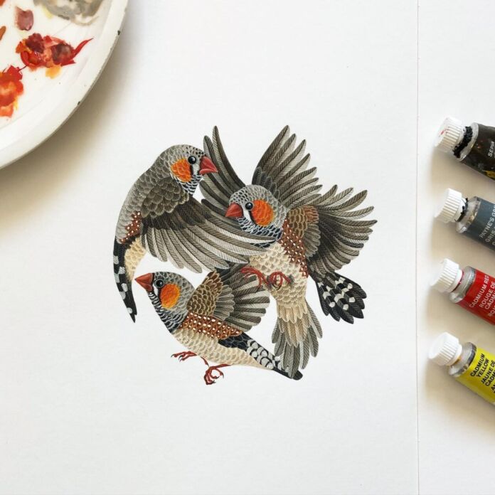 Georgina Taylor: surreal nature-inspired watercolor illustrations