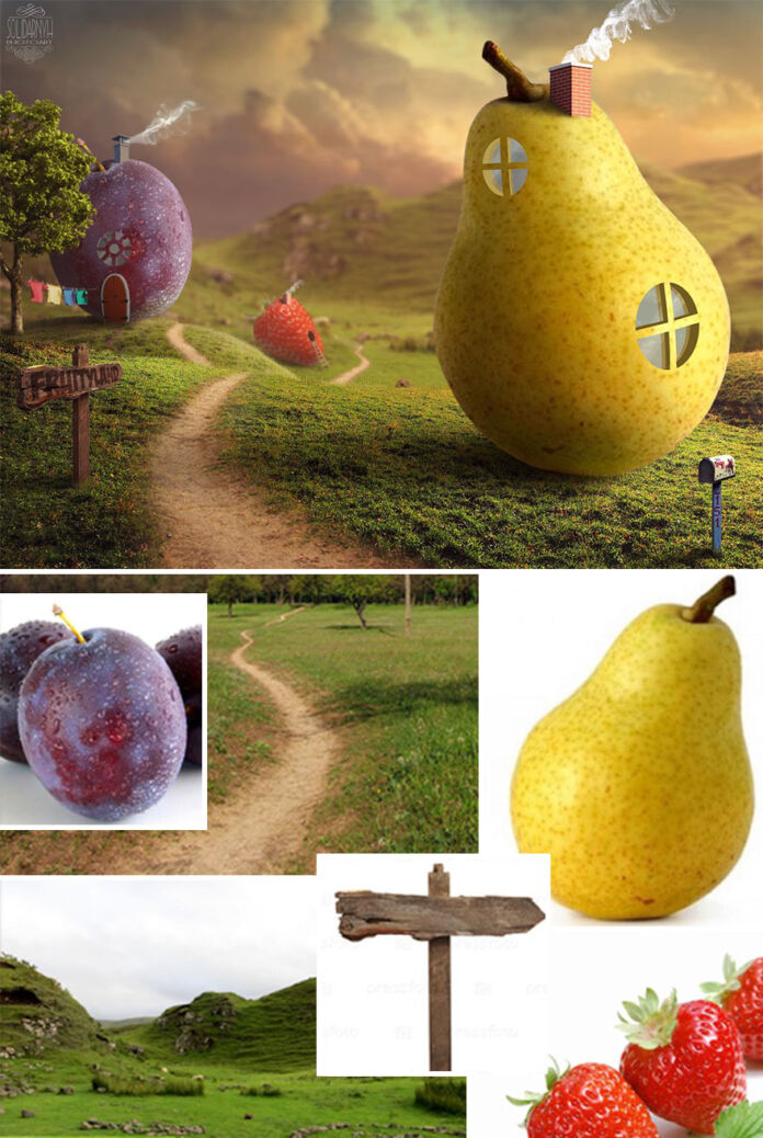 Viktoria Solidarnyh: surreal dreamlike photoshop montages
