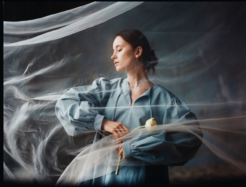 Celestial beauty: a journey through Xenie Zasetskaya's ethereal female ...