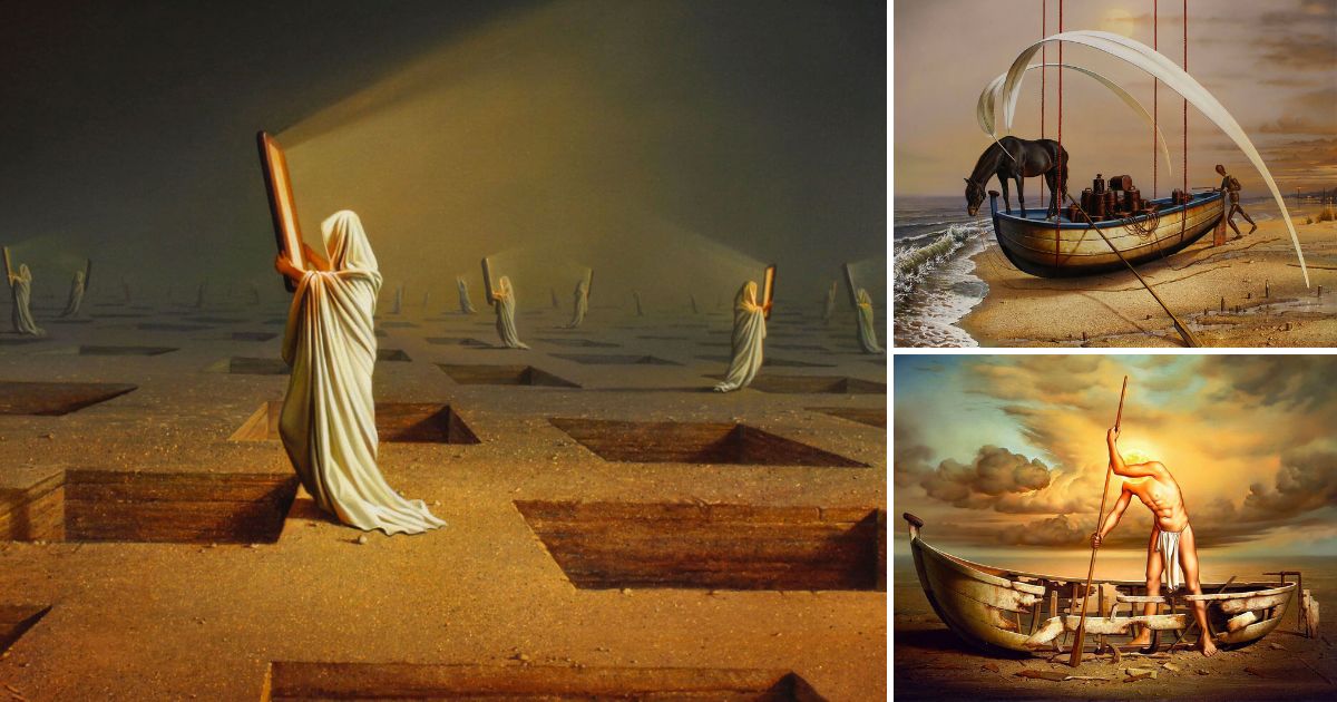 Metaphysical mastery: Siegfried Zademack's thought-provoking surrealist ...