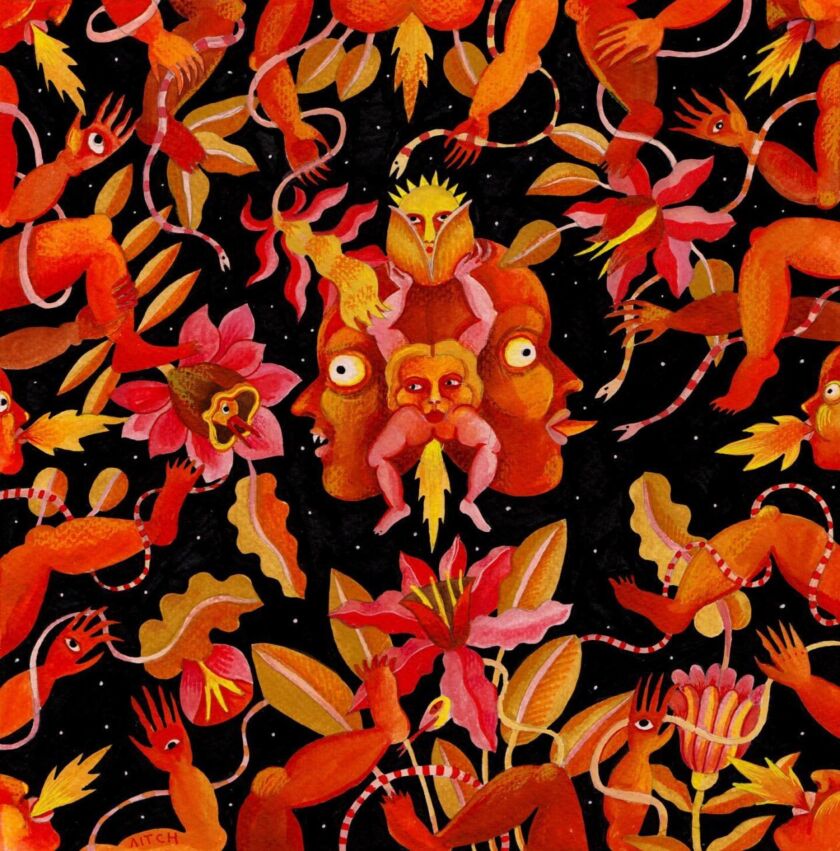 AITCH: vibrant journey medieval-like illustrations