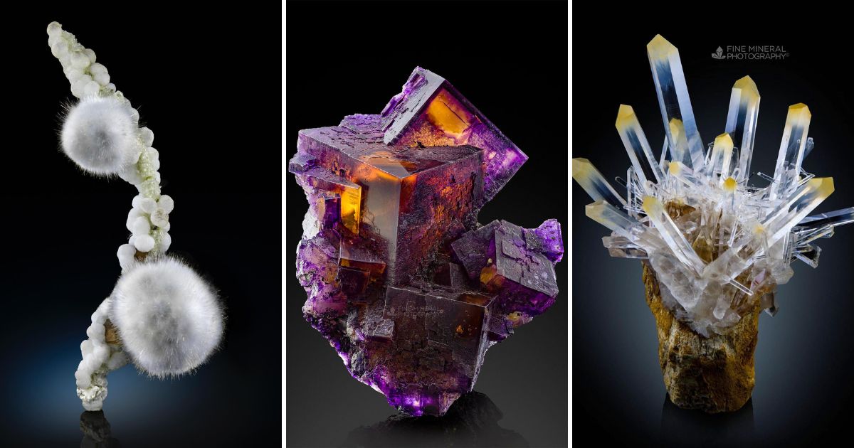 The magnificent mineral photography of Hungarian geologist Laszlo Kupi ...