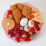Crafting culinary delight: whimsical food crochet sculptures by Maria ...