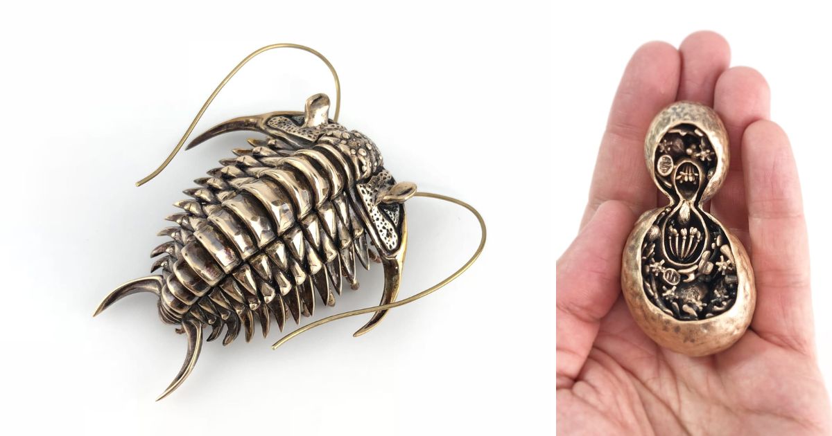 From deep time to bronze: detailed metallic replicas of ancient fossils ...
