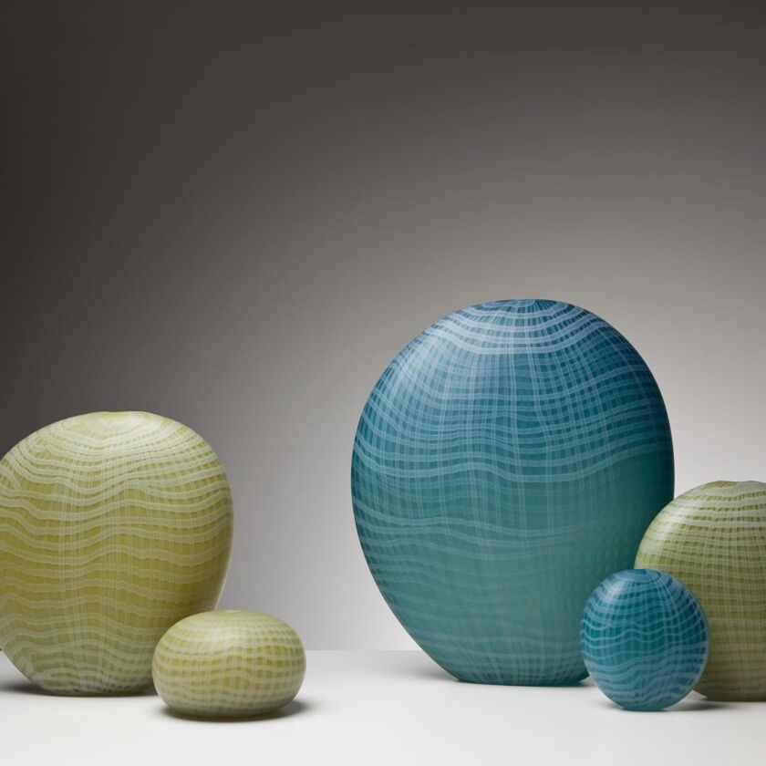 Clare Belfrage's abstract glass sculptures: where artistry and nature's ...