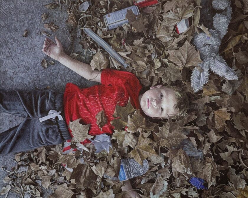 Children and Animals: fascinating and poetic hyper-realistic paintings ...