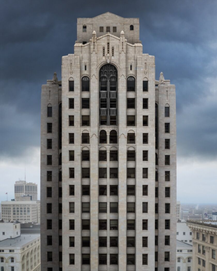 Chris Hytha: drone photography of historic high-rise