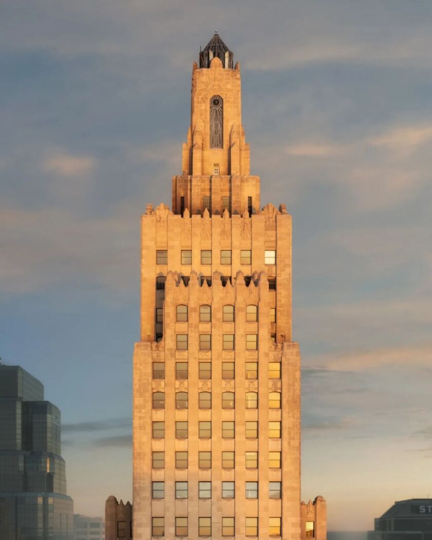 Chris Hytha: drone photography of historic high-rise