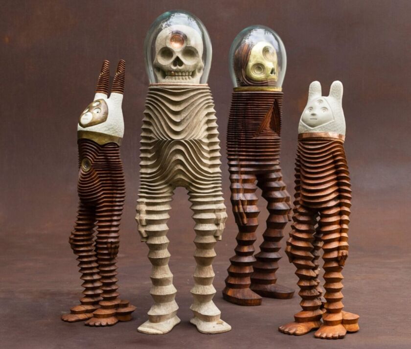A fusion of nature and imagination: the intriguing wood sculptures of ...