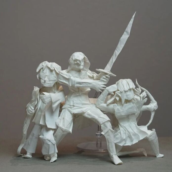 Origami artist Chris Conrad creates incredible sculptures from single ...