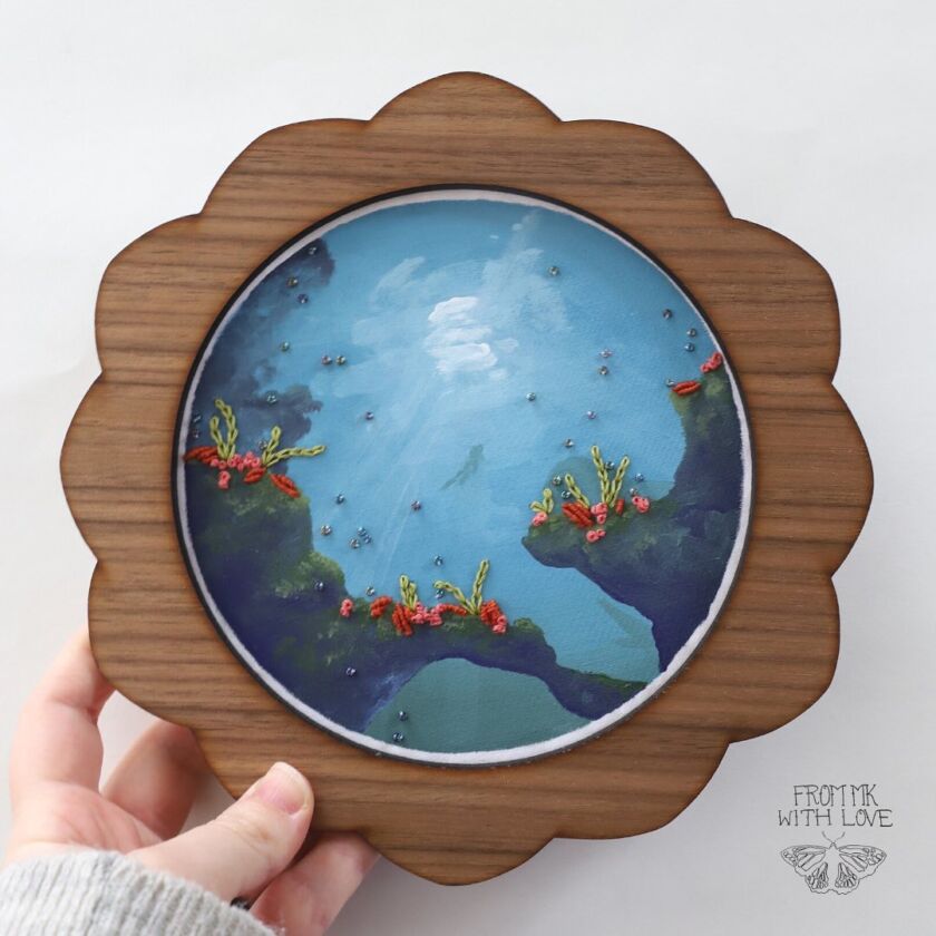 Where stitches meet strokes: a look at MK Metten's nature-inspired ...