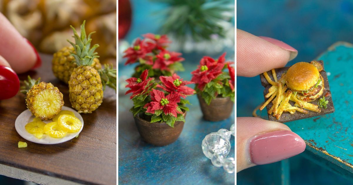 A feast for the eyes: impressive hyper-realistic polymer clay ...