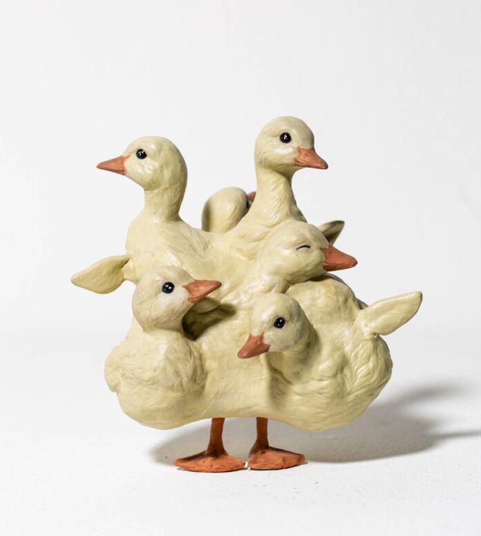 Debra Broz: uncanny mashups of animals, plants and humans