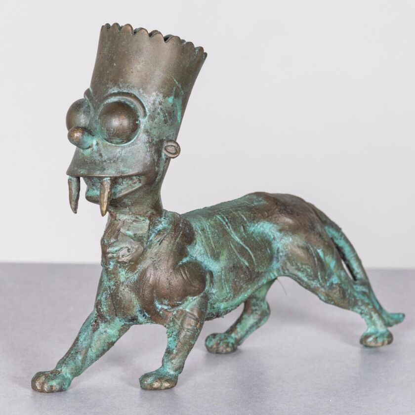 Joshua Goode Blends Ancient Relics and Pop Culture Icons in ...