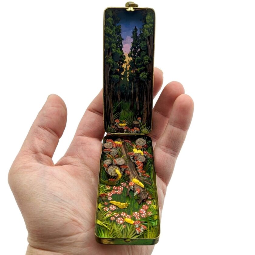 Splendid miniature dioramas made from paper by Shannon Taylor ...