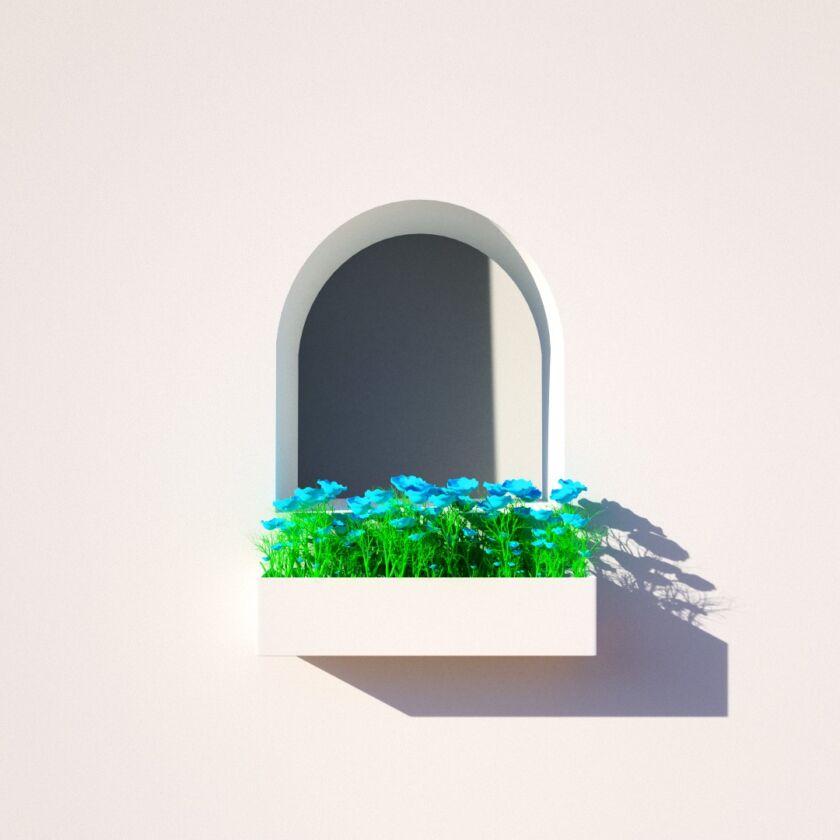 Friedrich Siever: minimalist architectural CGI illustrations