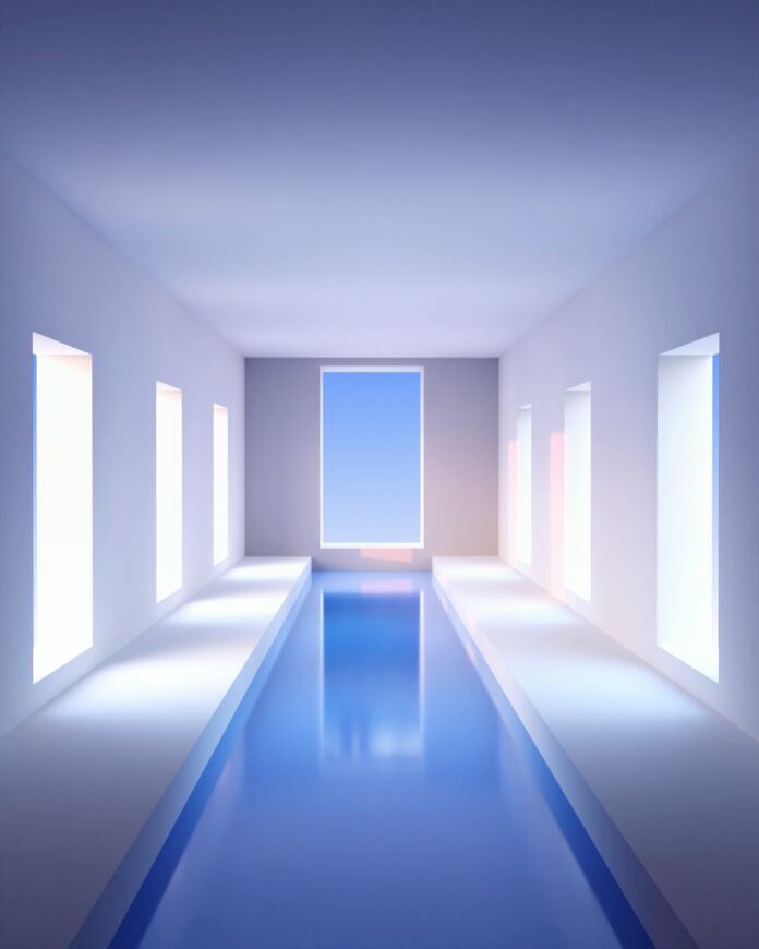 Friedrich Siever: minimalist architectural CGI illustrations