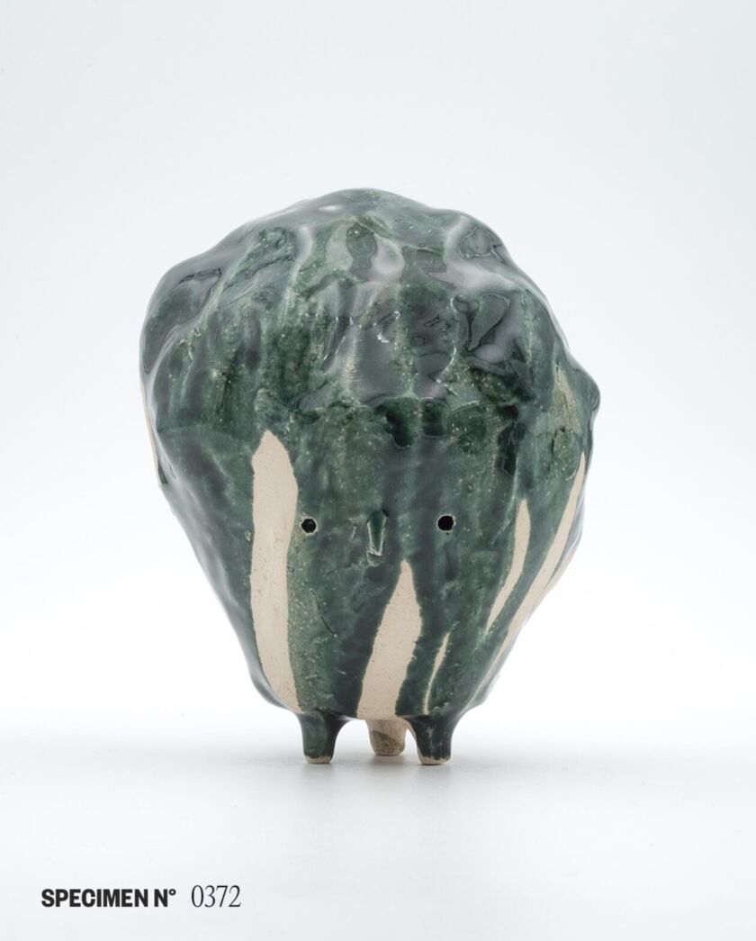 Monsieur Cailloux: peculiar blobby ceramic creatures