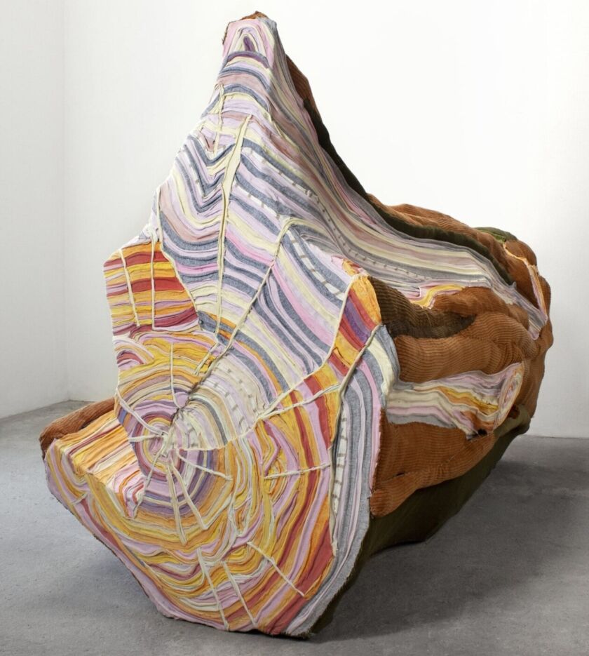 Tamara Kostianovsky: textile sculptures from discarded fabric