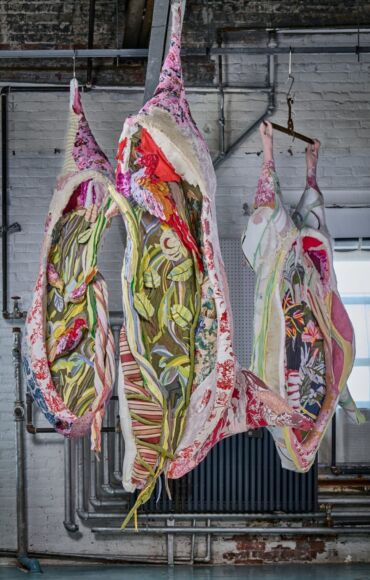 Tamara Kostianovsky: textile sculptures from discarded fabric