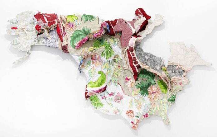 Tamara Kostianovsky: textile sculptures from discarded fabric