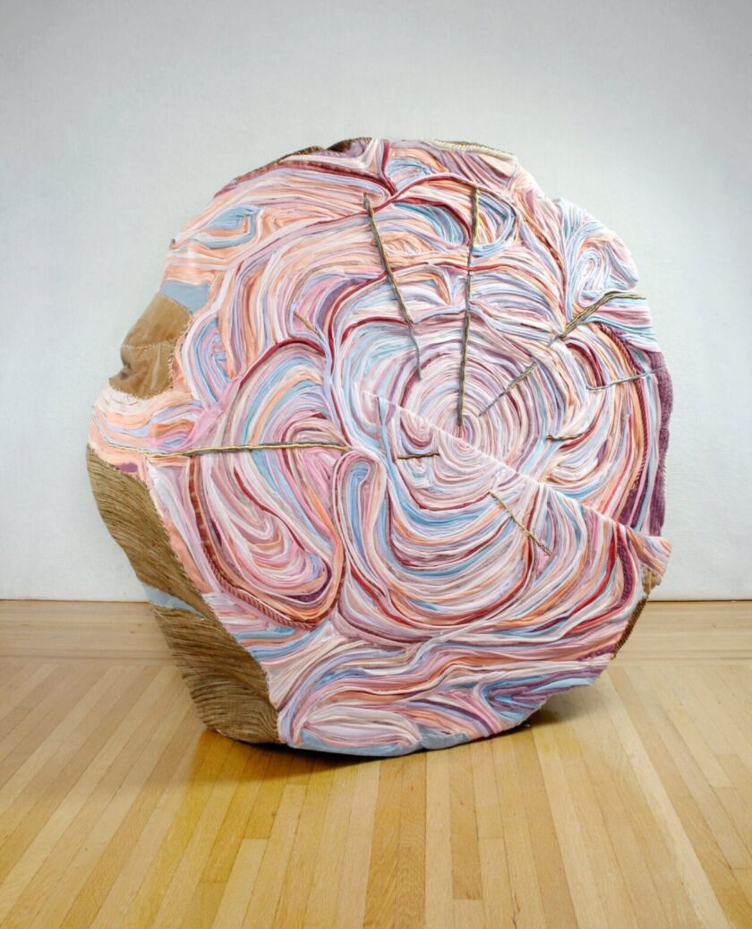 Tamara Kostianovsky: textile sculptures from discarded fabric