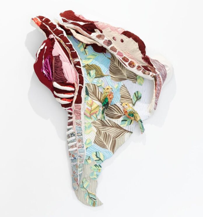 Tamara Kostianovsky: textile sculptures from discarded fabric