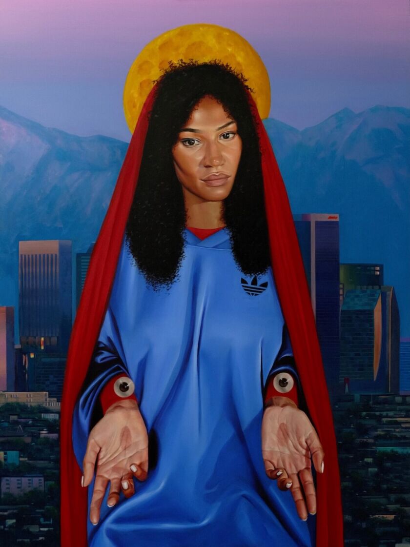 Roxanne Sauriol: vivid portrait paintings of female figures
