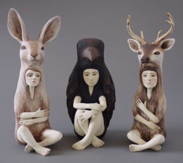 Crystal Morey's striking ceramic sculptures of human-animal hybrids: a ...