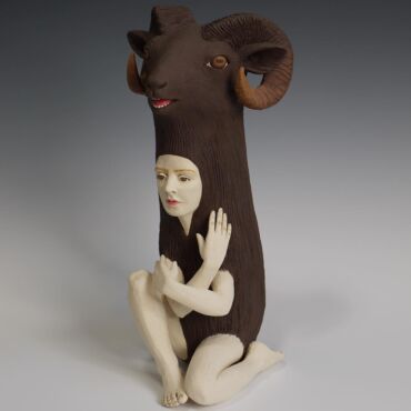 Crystal Morey's striking ceramic sculptures of human-animal hybrids: a ...