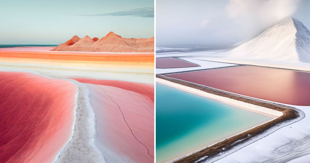 A world of salt and serenity: exploring the awe-inspiring 'Salted Horizons' series by Reshakh ...
