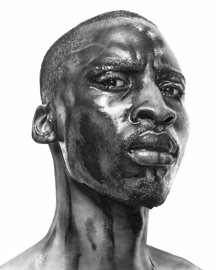Arinze Stanley: hyperrealistic pencil portrait drawings