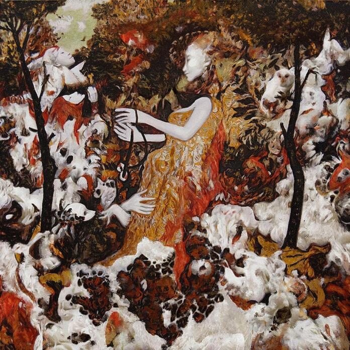 Pavel Guliaev: allegorical symbolist realist paintings