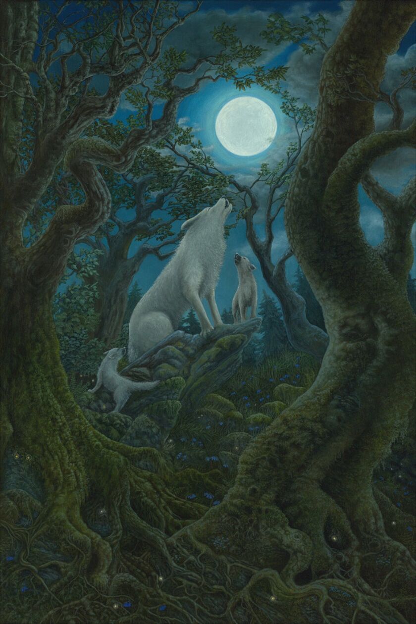 Jon Carraher: sublime self-taught fantasy world paintings