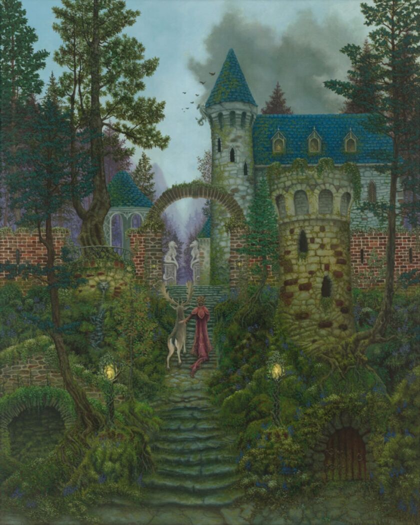 Jon Carraher: sublime self-taught fantasy world paintings