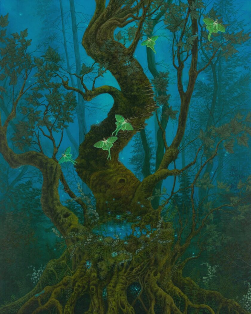Jon Carraher: sublime self-taught fantasy world paintings