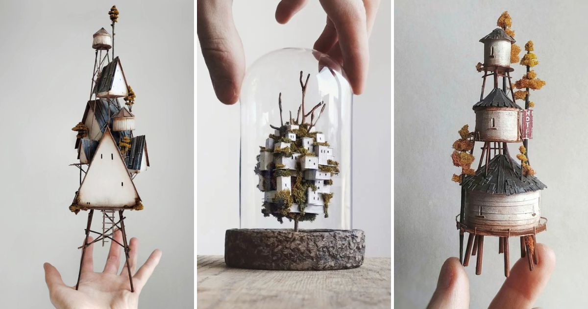 Tiny realms of wonder: the fantastic miniature art of Michael Davydov ...