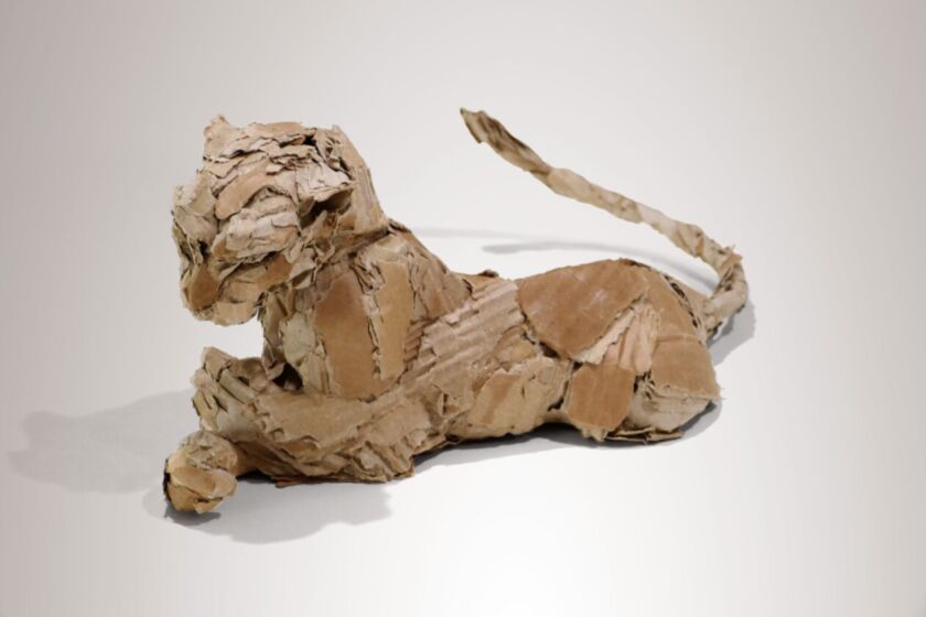 Cardboard wonders: Olivier Bertrand’s sustainable lifelike animal ...
